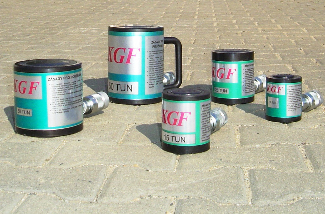 Krátké válce | KGF hydraulika