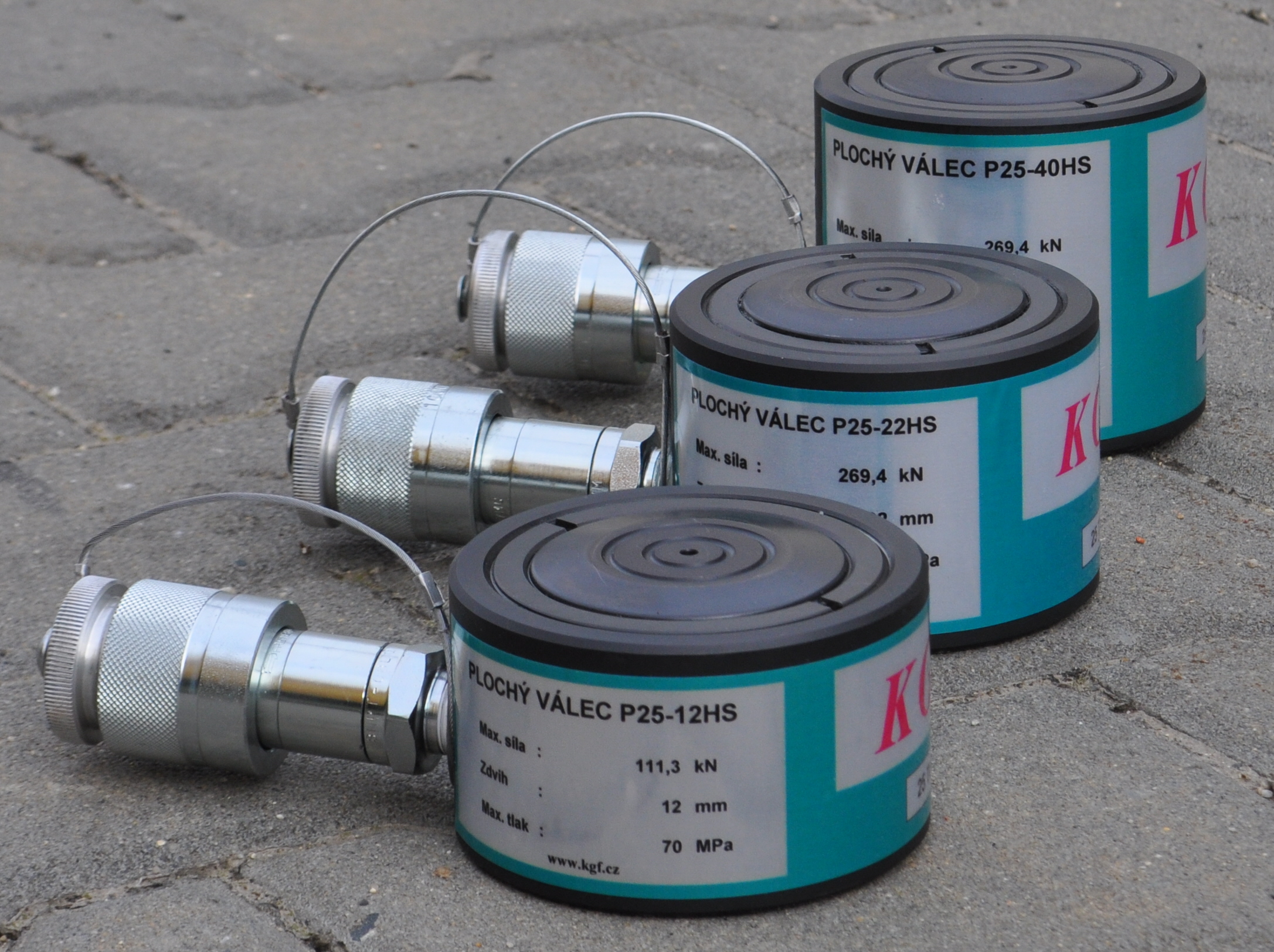 Ploché válce | KGF hydraulika